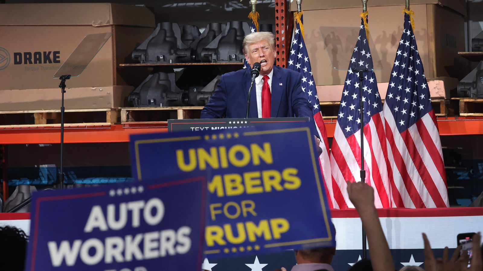 Union Workers Who Support Trump Are Voting Against Their Self-Interest